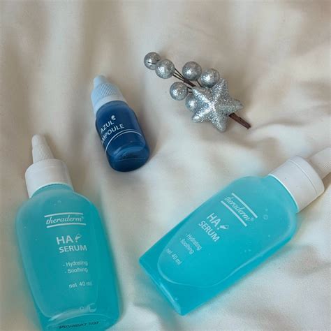 하여니💓 광고 쎄라덤 피부과에서 필링이나 레이저 후에 많이 사용하고 있는 수분진정세럼 쎄라덤 ‘ha 세럼 And 아줄 앰플키트 히알루론산 성분 Ha 세럼 2개와