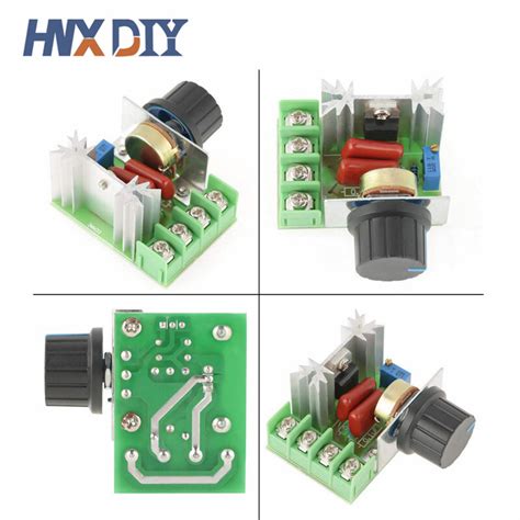 Ac 220v 2000w Scr 전압 조정기 디밍 조광기 모터 속도 제어기 온도 조절기 전자 전압 조정기 모듈 전기 장비 및 소모품