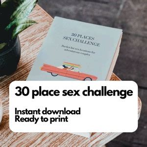 Places Sex Challenge Bucket List Sex Sex Planner Couples Gift Sex Checklist Date Night