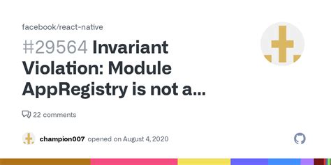 Invariant Violation Module Appregistry Is Not A Registered Callable