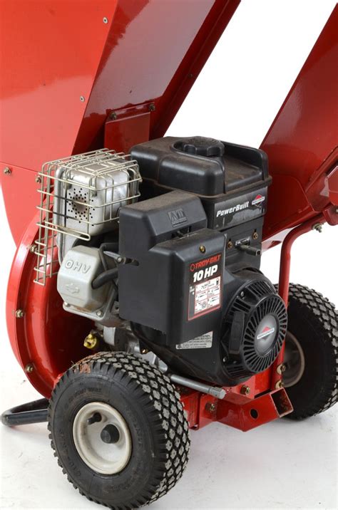 10 Hp Troy Bilt Wood Chipper Shredder Ebth