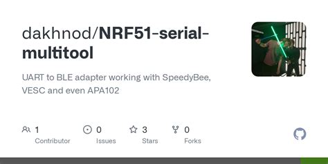 Github Dakhnodnrf51 Serial Multitool Uart To Ble Adapter Working