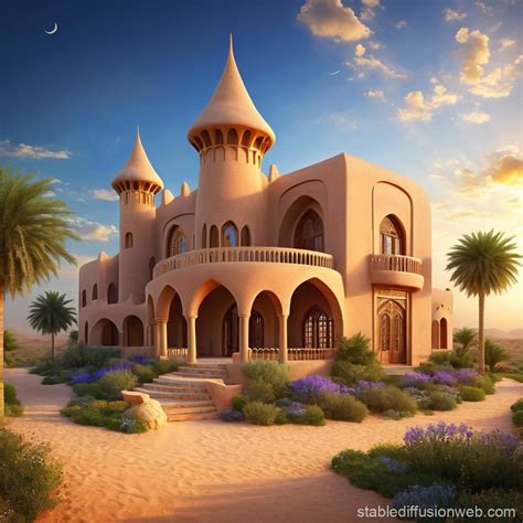 Hassan Fathy Country House Stable Diffusion Online