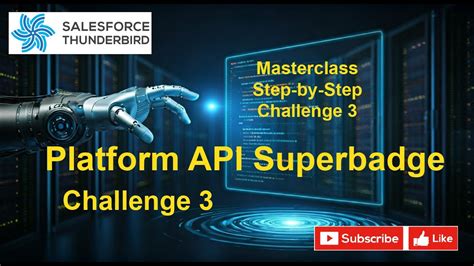 Platform Api Superbadge Unit Challenge 3 Youtube