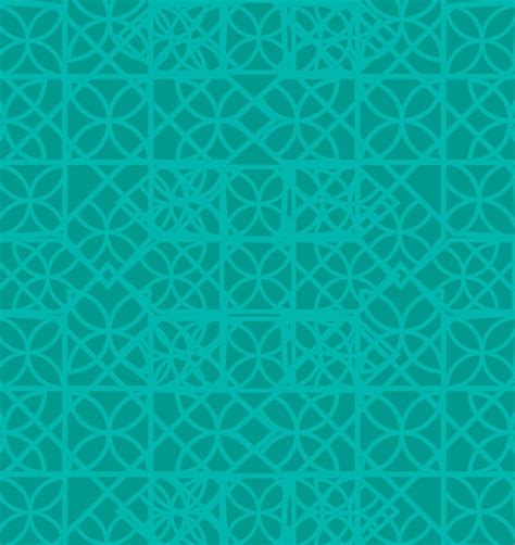 Teal Geometric Pattern Background Premium Vector
