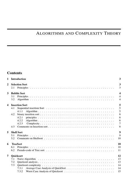 Algorithms And Complexity Sorting Part1 1 Pdf Algorithms And