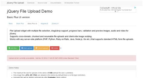 15 Best Jquery File Upload Plugins Code Geekz