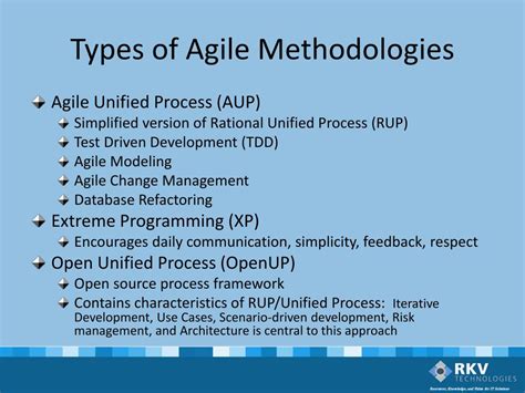 The Importance Of Different Agile Methodologies Included