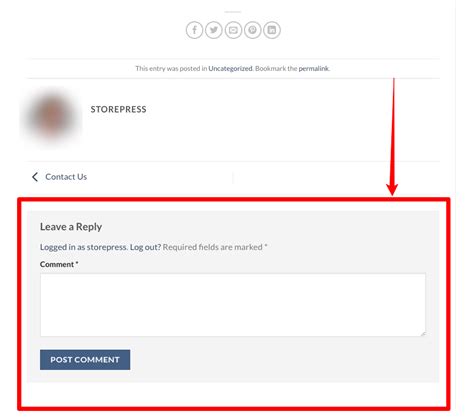 How To Disable Comment Box On Flatsome Woocommerce Wordpress Theme Wpcred