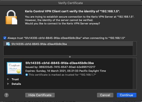 Troubleshooting Ssl Certificates On Macos Keriocontrol