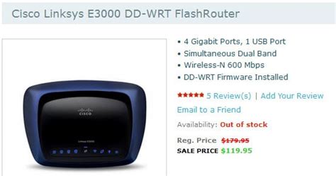 Linksys E3000 VPN Router Review