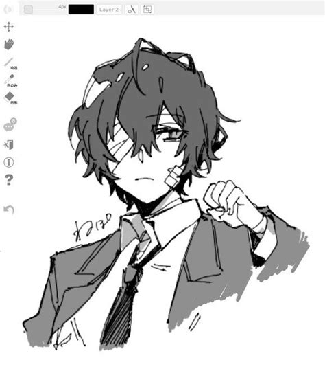 Dazai 🤕 Dazai Reference Dazai 15 Official Art Dazai Manga Official Art