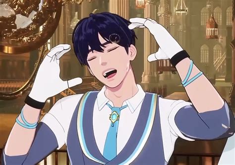 Plave Yejun💙 Brick Wallpaper Background Beautiful Landscape Wallpaper Anime