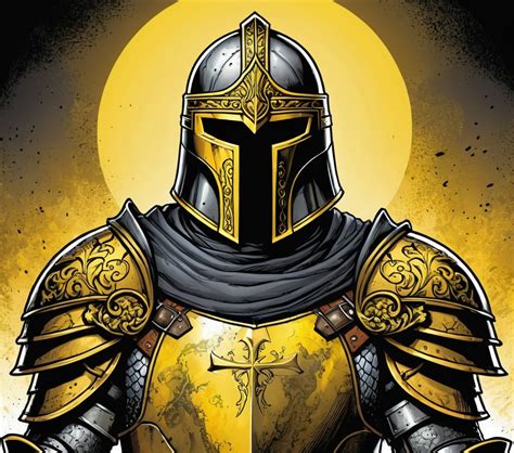 Crusader In Beautiful Armor Stable Diffusion Online