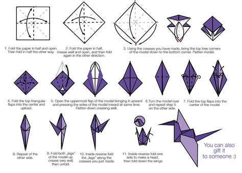 How To Fold A Traditional Origami Crane How To Make An Easy Origami