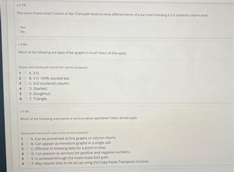 Solved The Insert Charts Insert Column Or Bar Chart Path Chegg Com