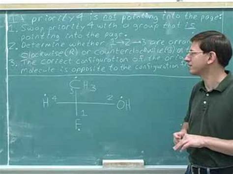Organic Chemistry R And S Naming YouTube