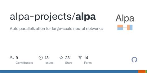 Github Alpa Projectsalpa Auto Parallelization For Large Scale Neural Networks Github