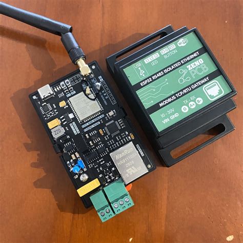 mạch esp32 rs485 modbus rtu tcp ip ethernet zenolan0105 zenopcb