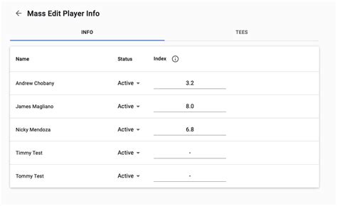 Manually Adding Index To A Player