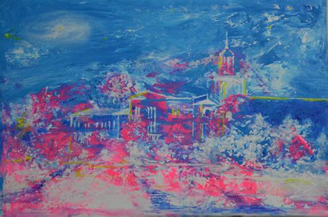 თელავი ჩემი ქალაქია Telavi Chemi Qalaqia თელავი მოედანი მხატვარი