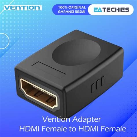 Jual Vention Adapter HDMI Female To HDMI Female Konektor Coupler AIR Kota Bandung