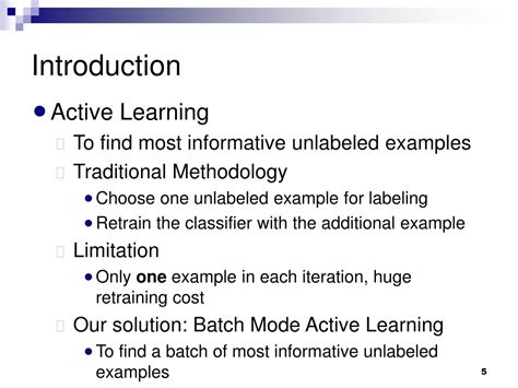 PPT Large Scale Text Categorization By Batch Mode Active Learning