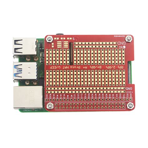 树莓派4B 3B GPIO DIY扩展开发板洞洞板DIY Proto HAT Shield 阿里巴巴
