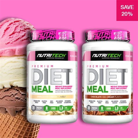 20 Off On Nutritech 1kg Diet Meal Onedayonly