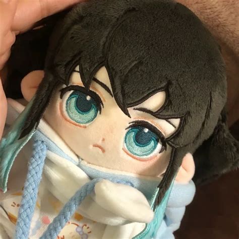 20cm Anime Demon Slayer Role Tokitou Muichirou Kawaii Cosplay Plush