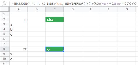 Filter How To Change The TextJoin Range In Google Sheet Dynamically