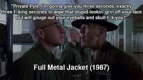 Full Metal Jacket 1987 Even Though This Isnt Private Pyle Its