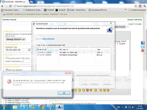 Fully Restoring My Computer Pics Ragezone Mmo Development Forums
