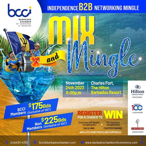 Independence B2b Networking Mingle Whats On In Barbados 2023 11 24