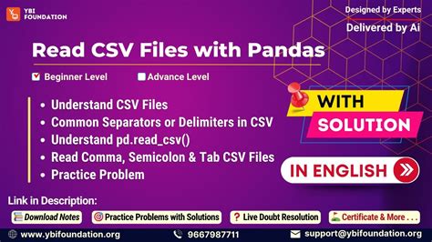 post read various csv formats beginner e yt mp4 youtube
