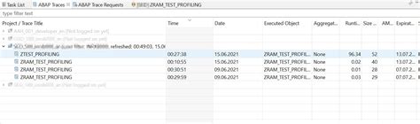 Eclipse Adt Abap Profilingperformance Analysis Sap Community