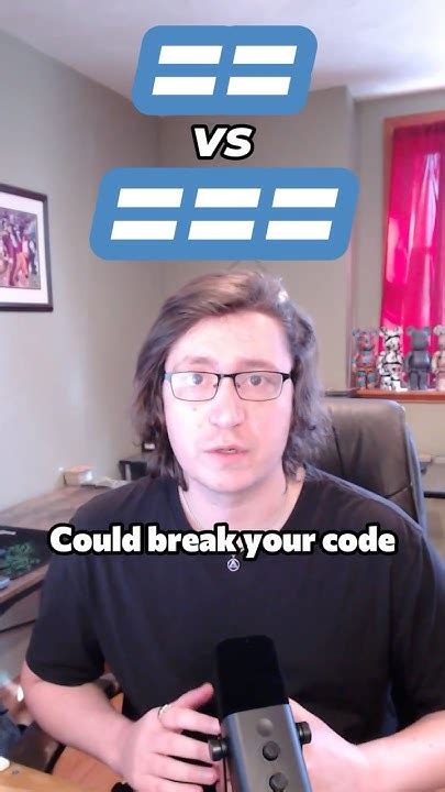 Double Vs Triple Equals Whats The Difference Learntocode Programming Javascript Youtube