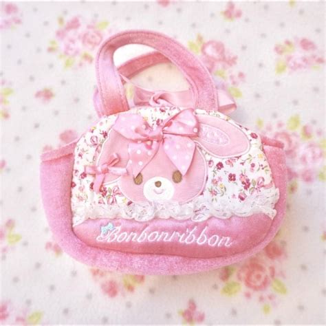 Sanrio Bonbonribbon Floral Small Pouch Shipping Depop