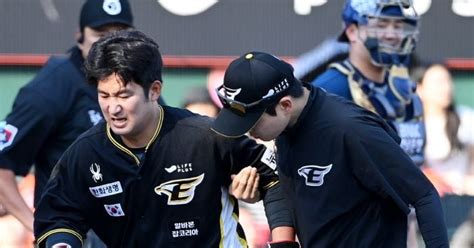 포토 최재훈 몸을 아끼지 않는 투혼