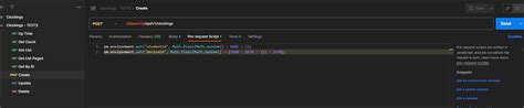 How To Re Use A Request Post Inside A Pre Request Script 🙋 Help