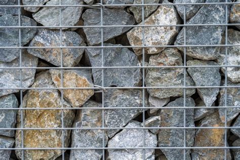 Premium Photo Modern Outdoor Yard Design Made Of Stones Behind A