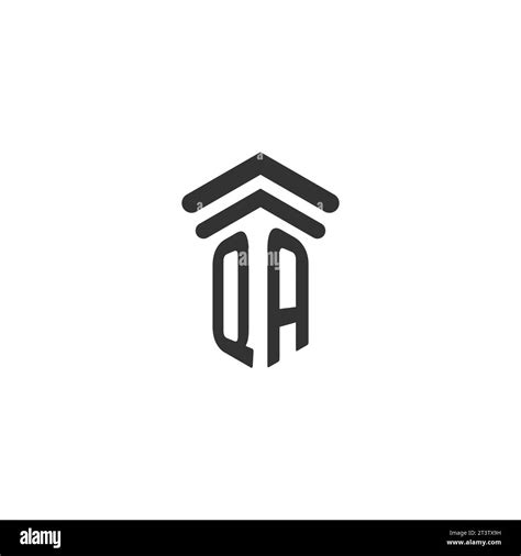 Qa Initials Logo Stock Vector Images Alamy