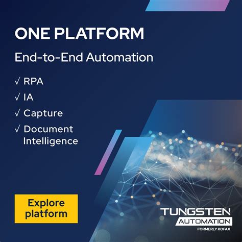 Tungsten Automation On Linkedin Request A Demo Experience The Power Of Tungsten Automation