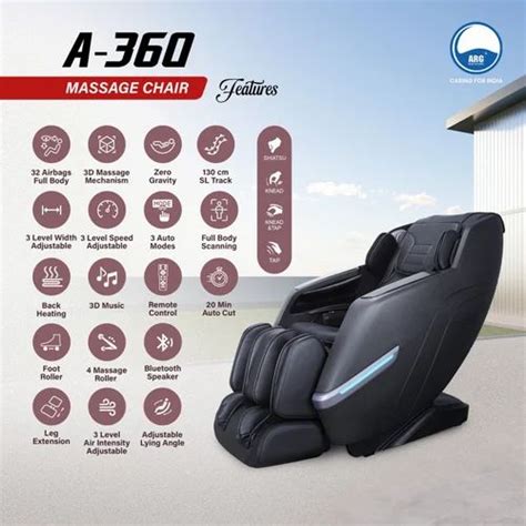 Pu Leather Full Body Luxury Massage Chair 360 At ₹ 80000piece In New