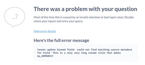 Saved Question Of Model With Long Title Doesnt Work In Graphical Query · Issue 35252