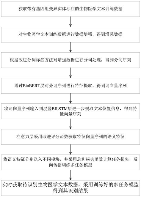一种基于深度学习的生物医学文本命名实体识别方法及系统