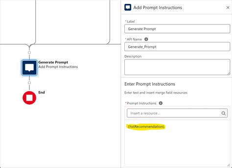 leverage prompt builder and flow builder to automate data creation