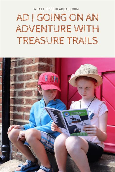 Going On An Adventure With Treasure Trails Ad What The Redhead Said