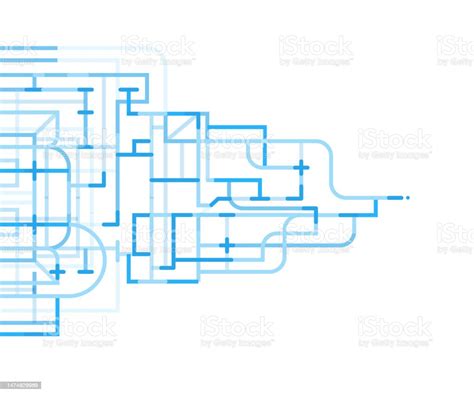 Pipelines Background Stock Illustration Download Image Now Pipeline Computer Network