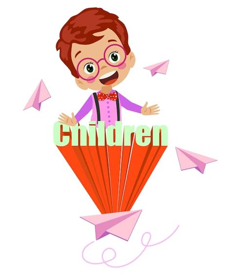 아이 스타일 다채로운 글꼴 디자인 재미 유치한 알파벳 문자와 숫자 벡터 일러스트 레이 션 프리미엄 벡터